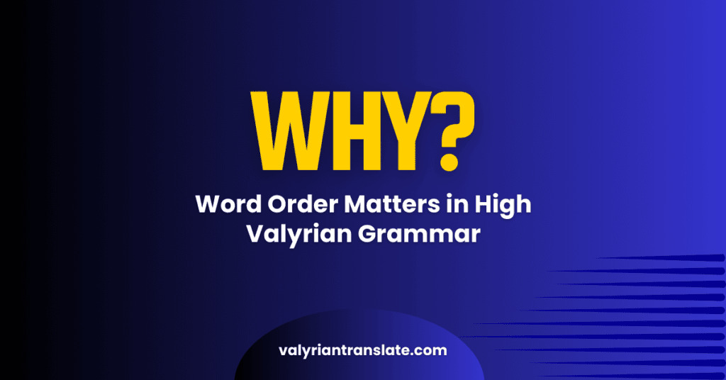 Author - Valyrian Translator